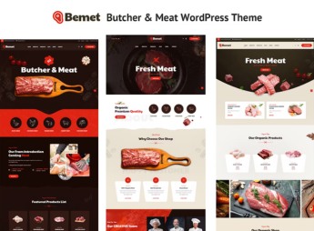 Bemet – Butcher & Meat WordPress Theme – Ultrapack