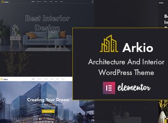 Arkio – Architecture & Interior WordPress Theme – Ultrapack