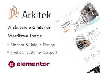 Arkitek – Architecture & Interior WordPress Theme – Ultrapack