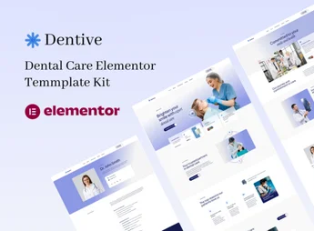 Dentive – Dental Care Elementor Template Kit – Ultrapack