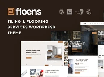 Floens – Tiling & Flooring Services WordPress Theme – Ultrapack