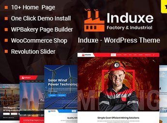Induxe – Industry & Manufacturing WordPress Theme – Ultrapack
