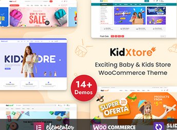 KidXtore – Kids Clothing and Toys Store Elementor WooCommerce WordPress Theme – Ultrapack
