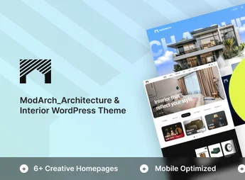 ModArch – Architecture & Interior WordPress Theme – Ultrapack